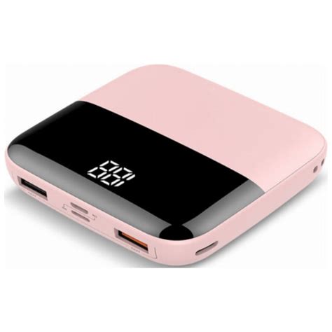 Mini Max Powered Charger For Smart Phones And Tablets Pink