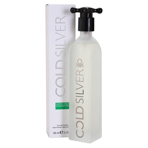 United Colors Of Benetton Cold Silver For Men 100ml Edt