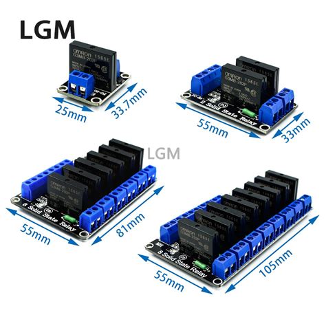 Mô Đun Rơ Le 5v 1 2 4 8 Kênh Ssr 250v 2a Cho Arduino Shopee Việt Nam