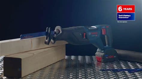 Bosch Cordless Recip Saw Gsa 18v 28 Professional Youtube