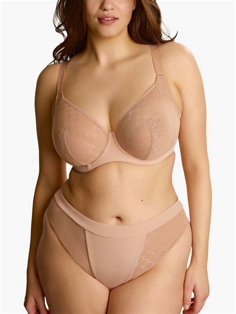 Sculptresse Muse Plunge Bra Cameo Rose