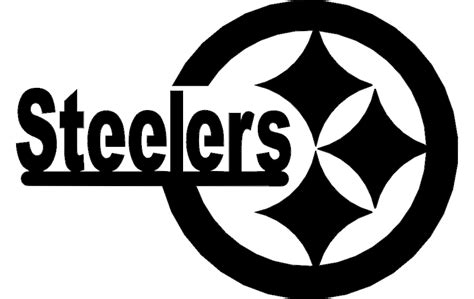 Steelers Logo Black And White Vector