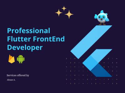 Frontend of your flutter Mobile app | Upwork