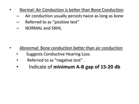 Audiological Tests Of Hearing Assessment Pptx