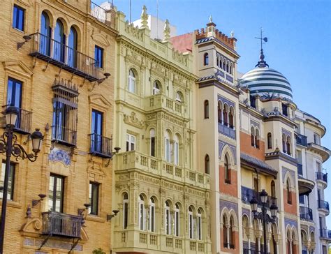 Modern Spanish Architecture Seville Bigstock