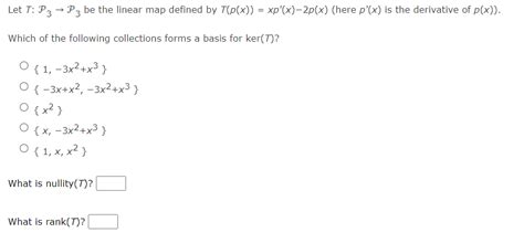 Solved Let T P P Be The Linear Map Defined By T P X Chegg Com