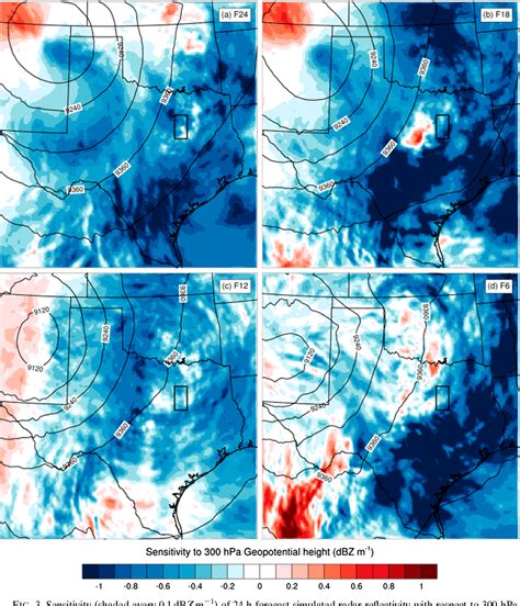 Figure 3 From Ensemble Sensitivity Analysis Applied To A Southern
