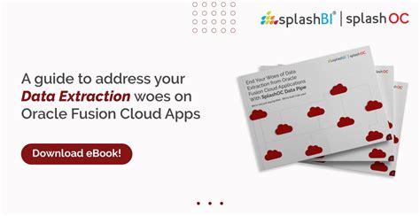 Splashbi On Linkedin E Book Data Extraction From Oracle Fusion