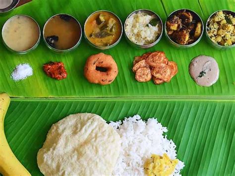 Full Meals In Banana Leaf