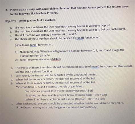 Solved Please Create A Script With A User Defined Function Chegg Com