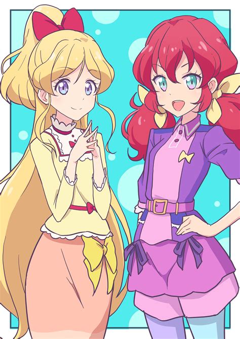 Asuka Mirai And Kamishiro Karen Aikatsu And 1 More Drawn By Cbgb