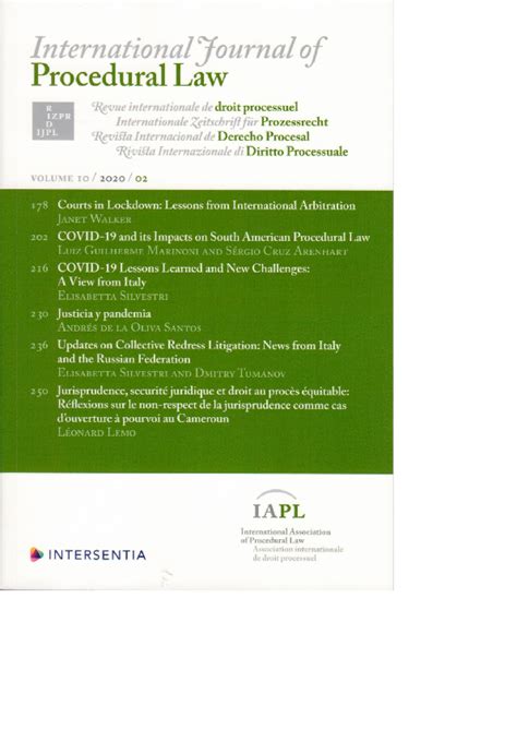 Pdf A Disruptive Novelty In The New Brazilian Civil Procedure Code