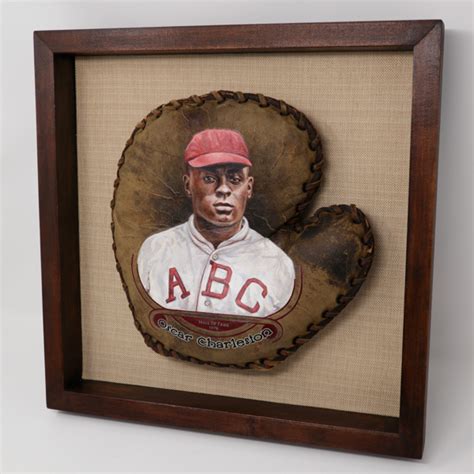 Oscar Charleston Glove Art Celebrates Negro Leagues 100th Anniversary