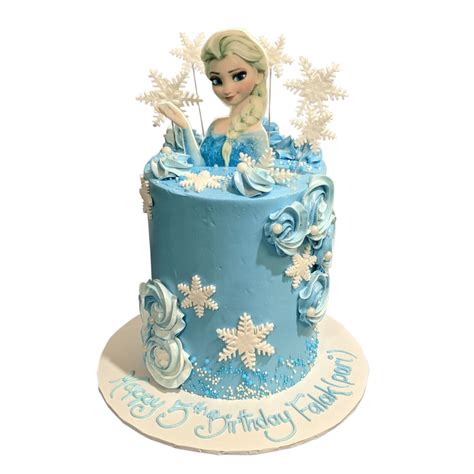 Frozen Themed Tall Cake Poles Patisserie