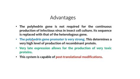 Baculovirus Expression Vector System Pptx Infectious Diseases