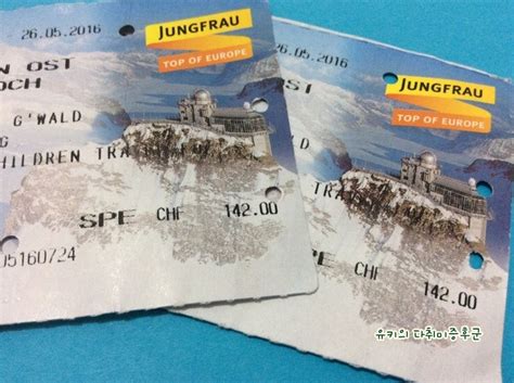스위스 융프라우요흐 산악열차 할인티켓 가격 스위스 쉴트호른 케이블카 가격 할인티켓 정보 네이버 블로그