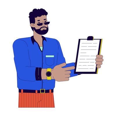 Holding Clipboard Vector Art Icons And Graphics For Free Download
