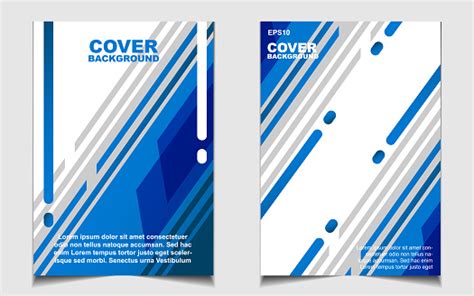비즈니스 및 기업을위한 현대 파란색 A4 브로셔 커버 디자인 배경 템플릿 텍스트 또는 사진에 대한 레이아웃 공간 0명에 대한 스톡 벡터 아트 및 기타 이미지 Istock