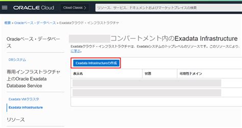101 Exadb Dを使おう Oracle Cloud Infrastructure チュートリアル