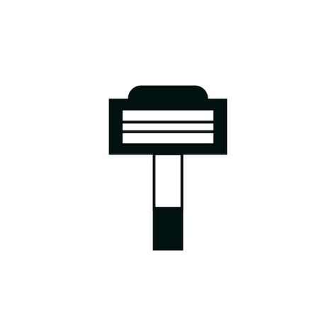 Premium Vector Barber Razor Vector Type Icon
