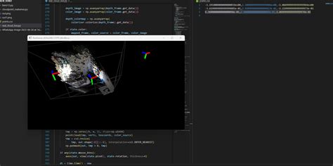 Get Xy Coordinates From Xyz Coordinates Of Realsense Open3d