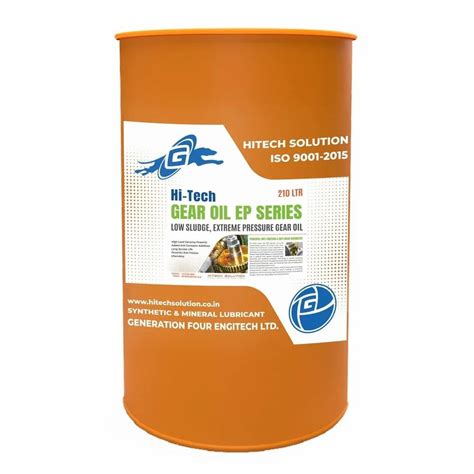 Hi Tech Gear Oil Ep Series Industrial Grade Packaging Size 210