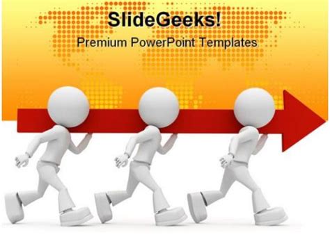 business arrow01 people powerpoint template 1010 powerpoint