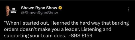 The More You Read And Listen To Miltary People Like Shawn And Jocko You Learn That The Most