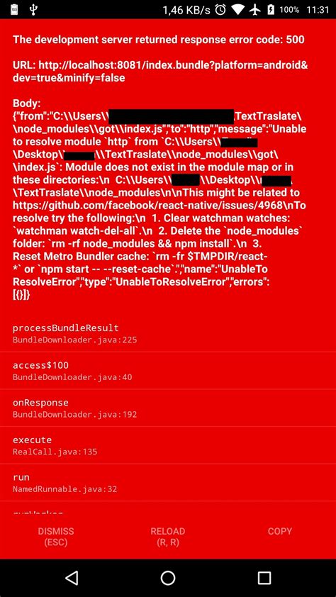 Unable To Resolve Module Issue 433 Sindresorhus Got GitHub
