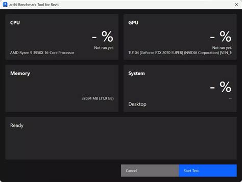 Hardware Benchmark For Revit User Guide Goto Archi