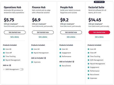Factorial - Features, Reviews & Pricing (June 2025)