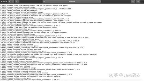 springboot使用prometheus监控 知乎