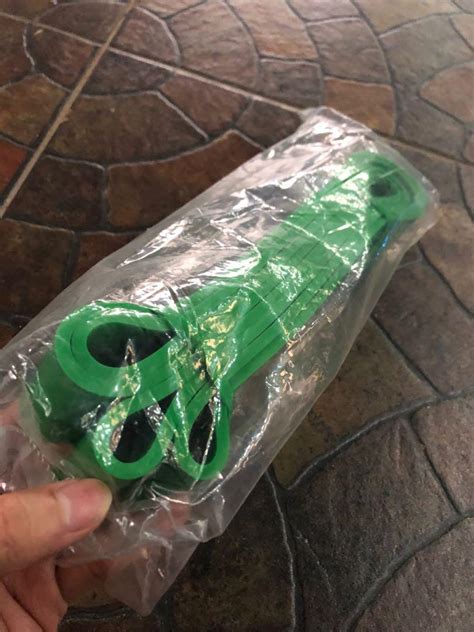 Green Resistance Band Sports Equipment Exercise And Fitness Toning