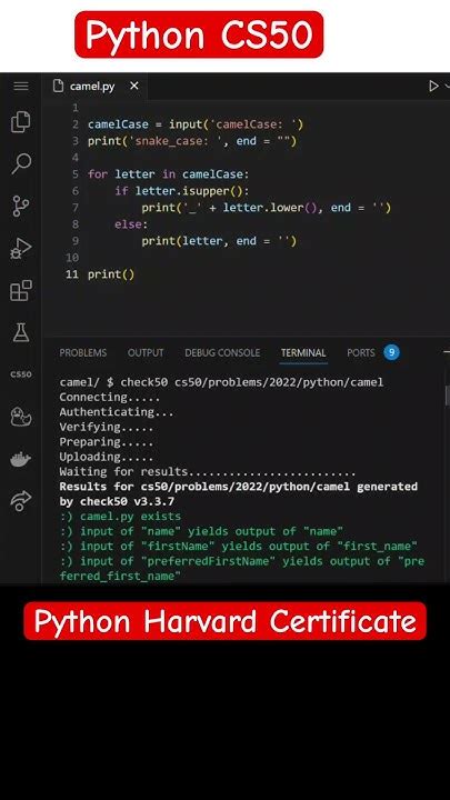 Python Harvard Cs50 Project Pythonforbeginners Pythontutorial Pythontutorial Python Harvard