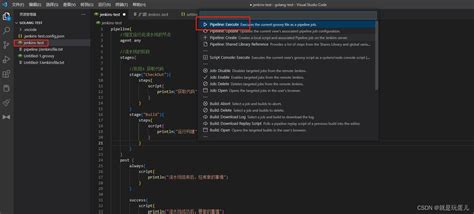 vs code使用jenkins jack插件调试jenkins pipeline语法 csdn博客