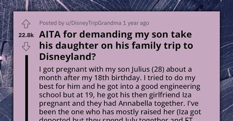 Mother Insists Her Son Brings His Daughter Along With His Two Sons On