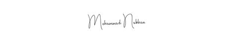 82 Mohammad Nabhan Name Signature Style Ideas Professional Online