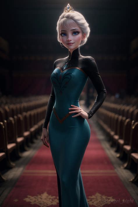 Queen Elsa By Alluring Artwork On Deviantart