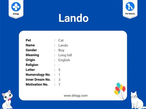 lando cat name meaning and info drlogy