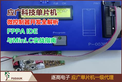 应广科技padauk 微控制器烧录指南：easypdkprog 和 Freepdk Writer 使用详解 含 Pms150cpfs154