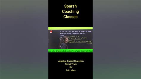 Algebra Based Question Trick How To Solve Algebra Question Algebra Problems Shorts