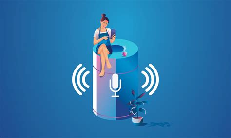 Women Use Smart Device Recognizes Voice Commands And Manages Smart Devices Voice Control Of