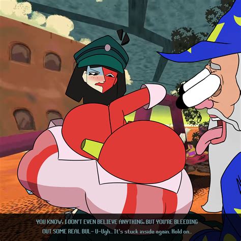 Rule 34 Awooga Big Breasts Blush Blushing Breasts Cleavage Dream Bbq