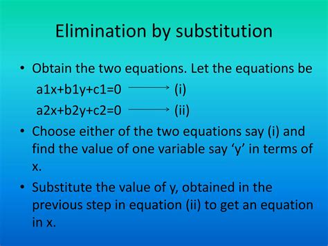 Linear Equations In Two Variable Pptx