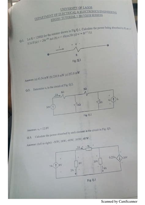 EEG Tutorial Questions Electrical Electronics Engineering Studocu