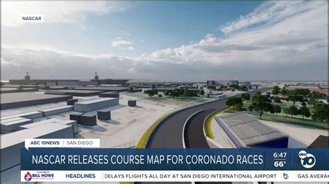 Nascar Unveils Course Map For 2026 San Diego Weekend At Naval Base Coronado