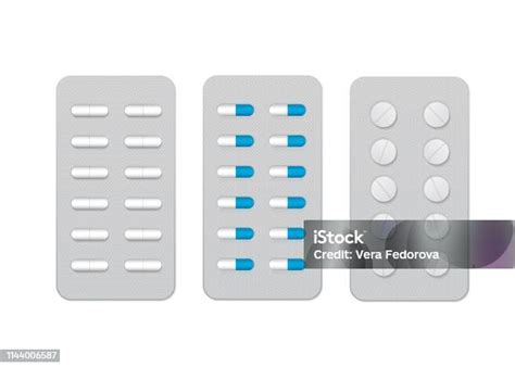 흰색 절연 물집 팩에서 의학 약 제약 마약 캡슐 및 정제를 위한 현실적인 3d 모형 의료 및 건강 관리 벡터 일러스트입니다 쉽게 템플릿을 편집 할 수 있습니다 0명에 대한