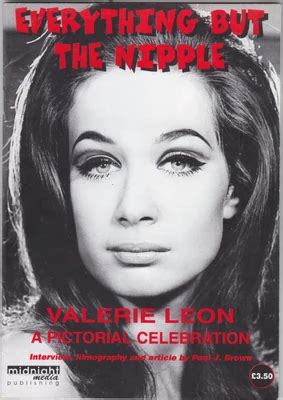 Valerie Leon Everything But The Nipple Midnight Media Zine Hammer