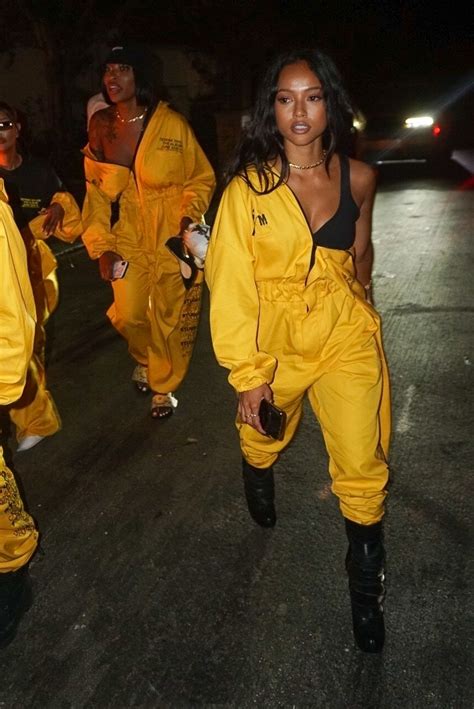 Karrueche Tran Leaves Teyana Taylors Album Listening Party In