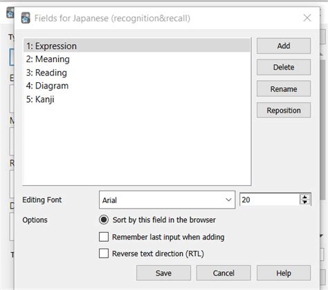 Japanese Help Why Does My Layout Look Like This Fields Repeated Ranki